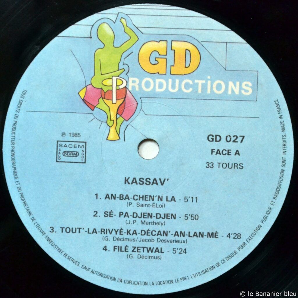 Kassav’ - 1985 - Afro Caribbean Beats