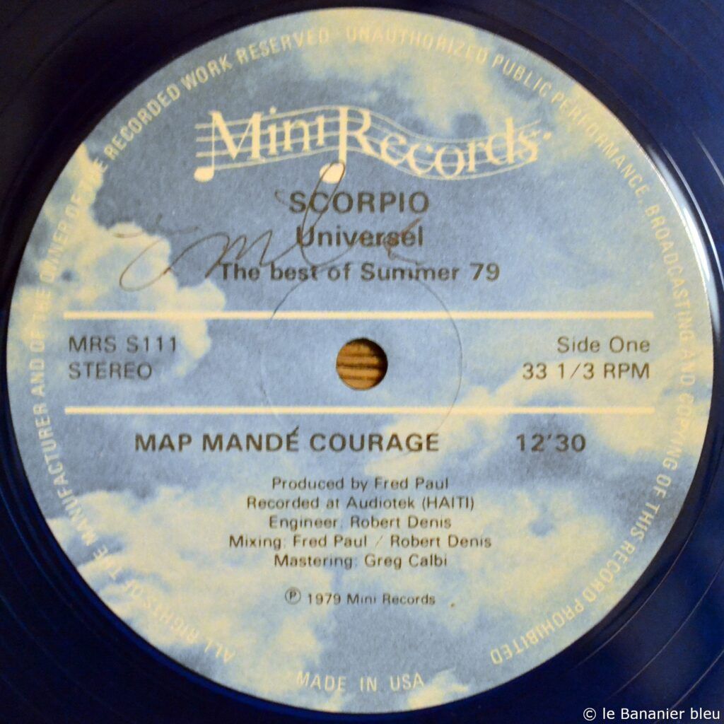 Map Mandé Courage - Scorpio Universel - Afro Caribbean Beats