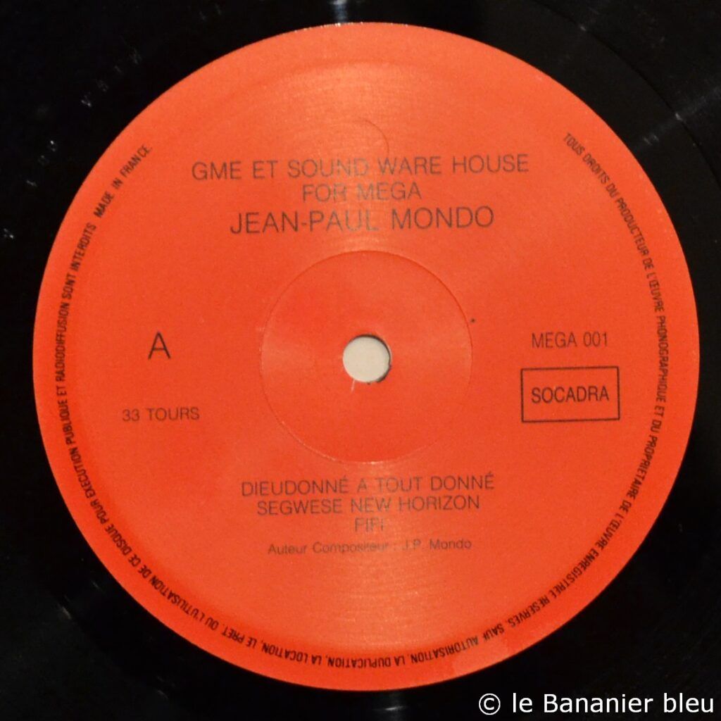 New Horizon - Jean-Paul Mondo, 1988 - Afro Caribbean Beats