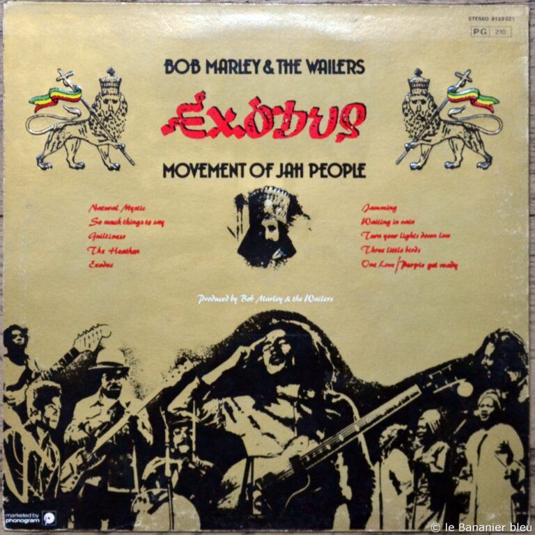 Exodus - Bob Marley & the Wailers, 1977 - Afro Caribbean Beats