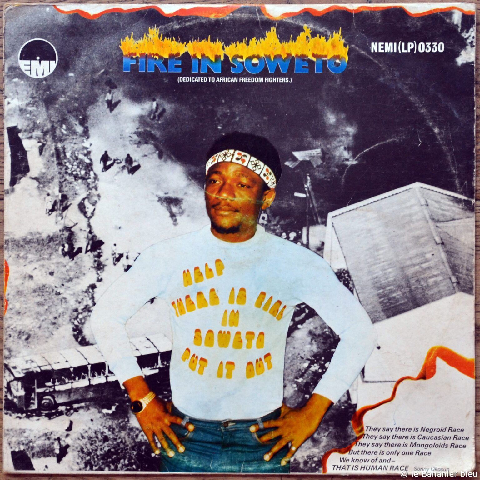 Fire in Soweto - Sonny Okosun, 1978 - Afro Caribbean Beats